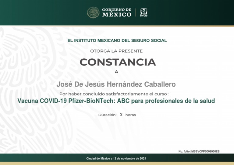 Vacuna COVID-19 Pfizer-BioNTech ABC para Profesionales de La Salud | PDF