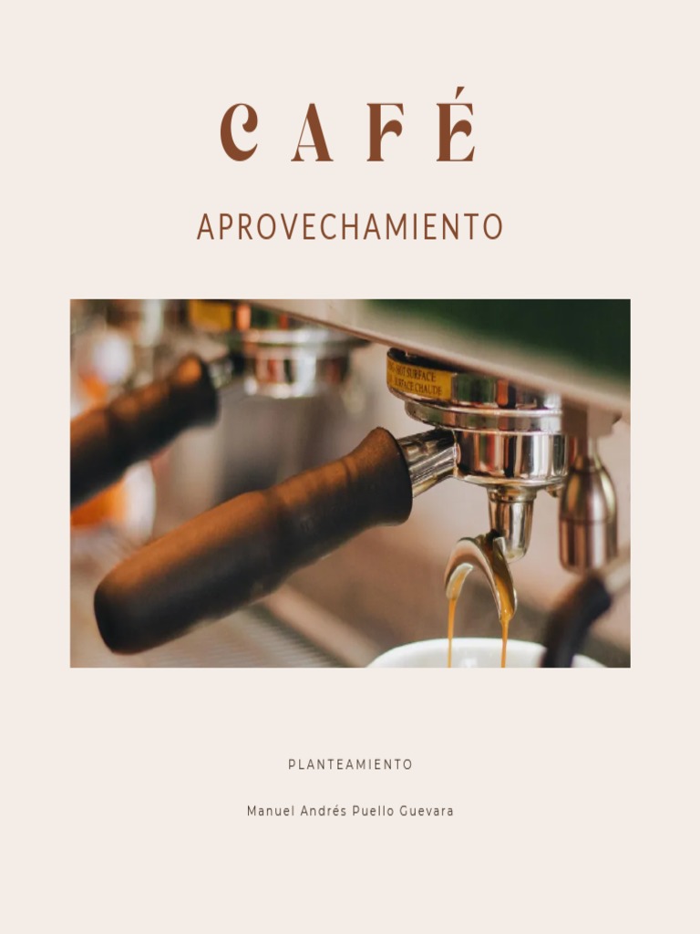 Café Final | PDF | café | Residuos