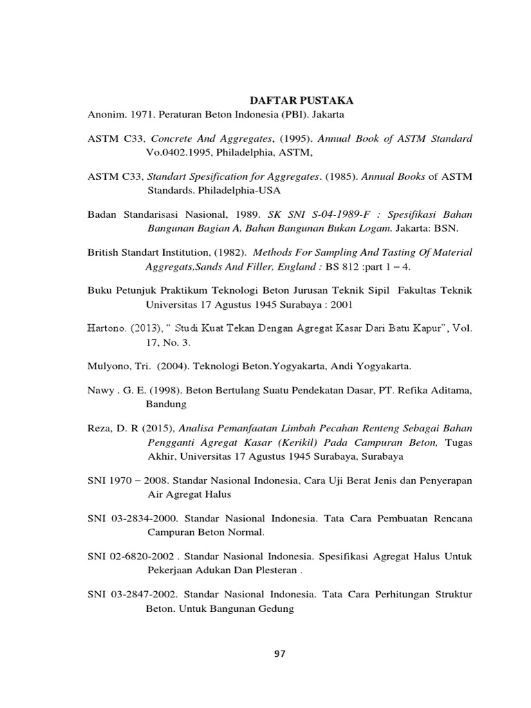 Daftar Pustaka - 2 | PDF