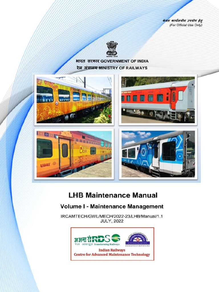 Revised LHB Manual Vol I | PDF