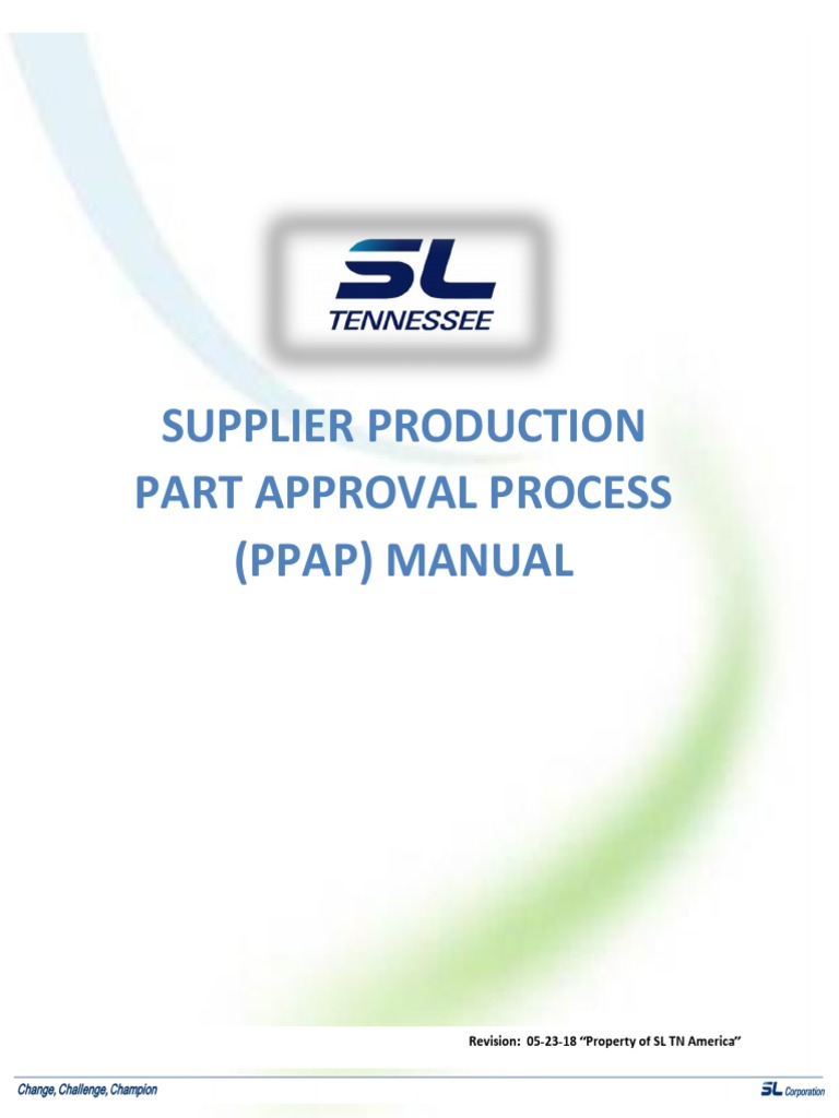 Supplier PPAP Manual | PDF | Business Process | Business
