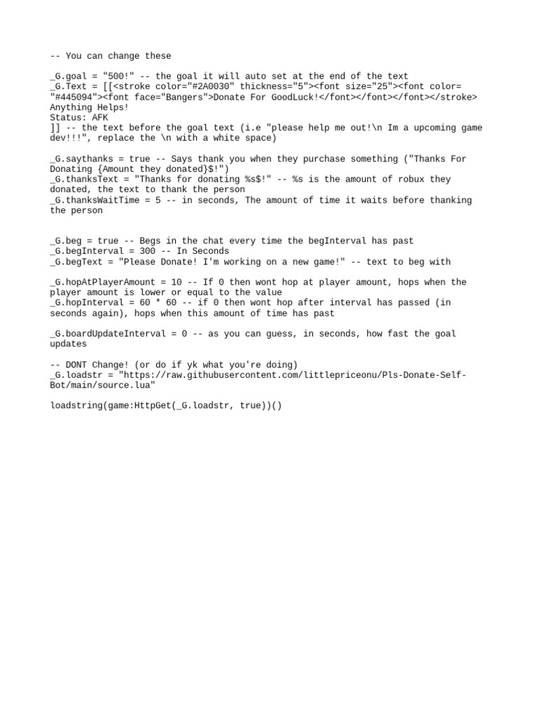 1 Pls Donate Auto Bot Script August 2022 Pdf 