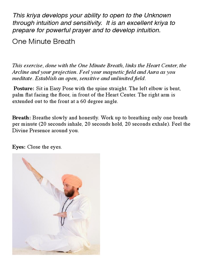 To Open To The Unknown Through Intuition and Sensitivity. | PDF ...