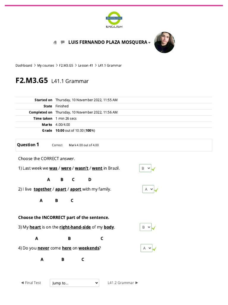 Modulo 3 Ingles | PDF