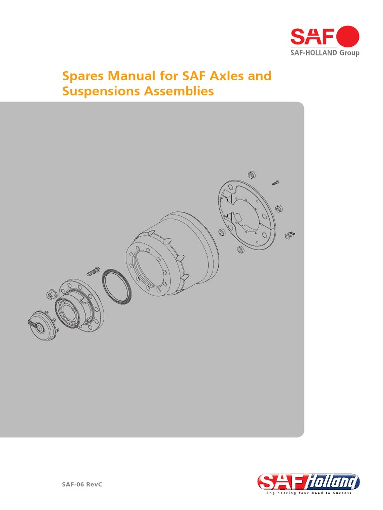 SAF 06c SparesManual SAFaxles SuspensionAssemblies en AU | Download ...