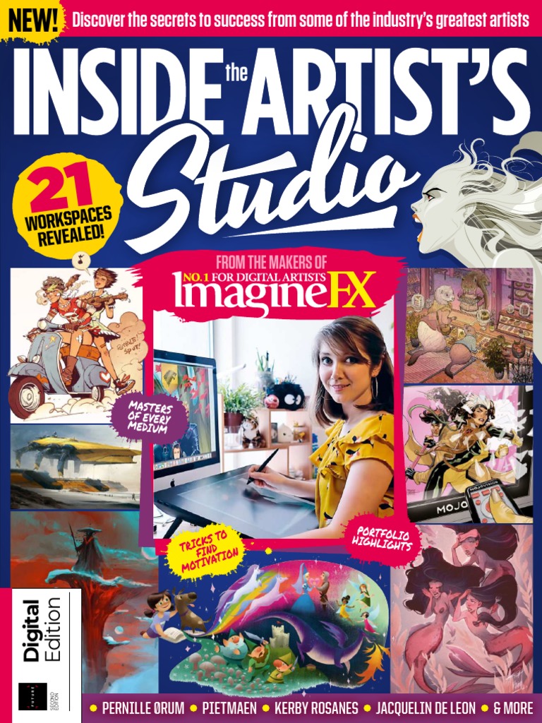 ImagineFX Inside The Artist's Studio Ed2 2022 | PDF