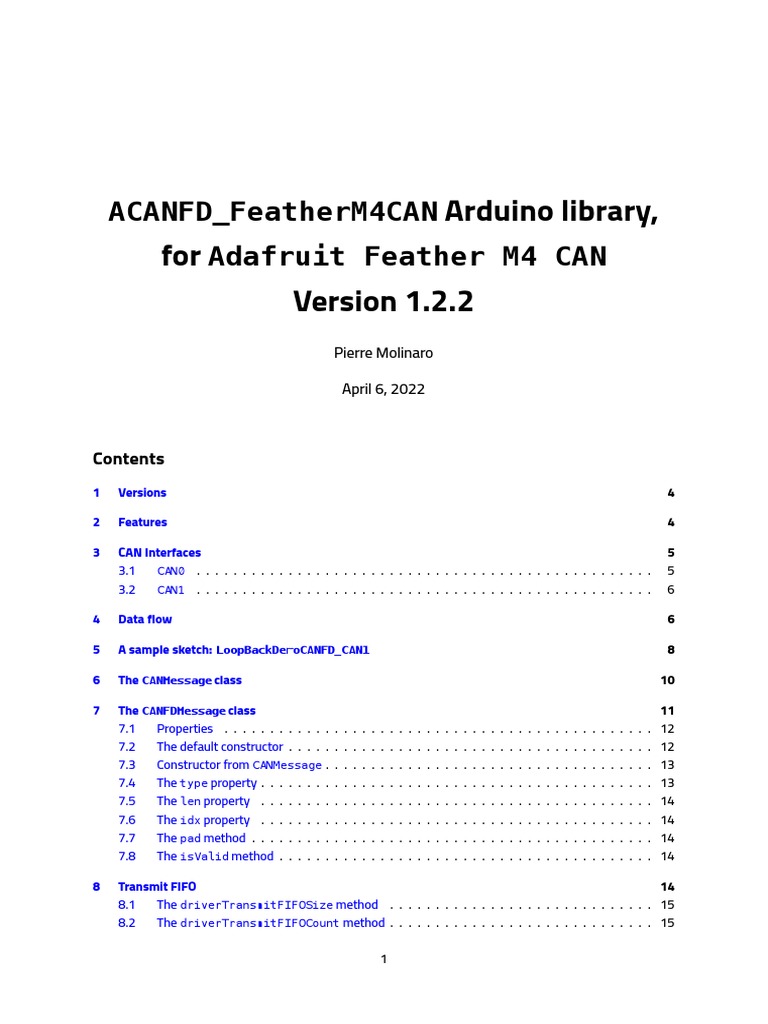 Acanfd Feather m4 Can | PDF | Computing | Computer Hardware