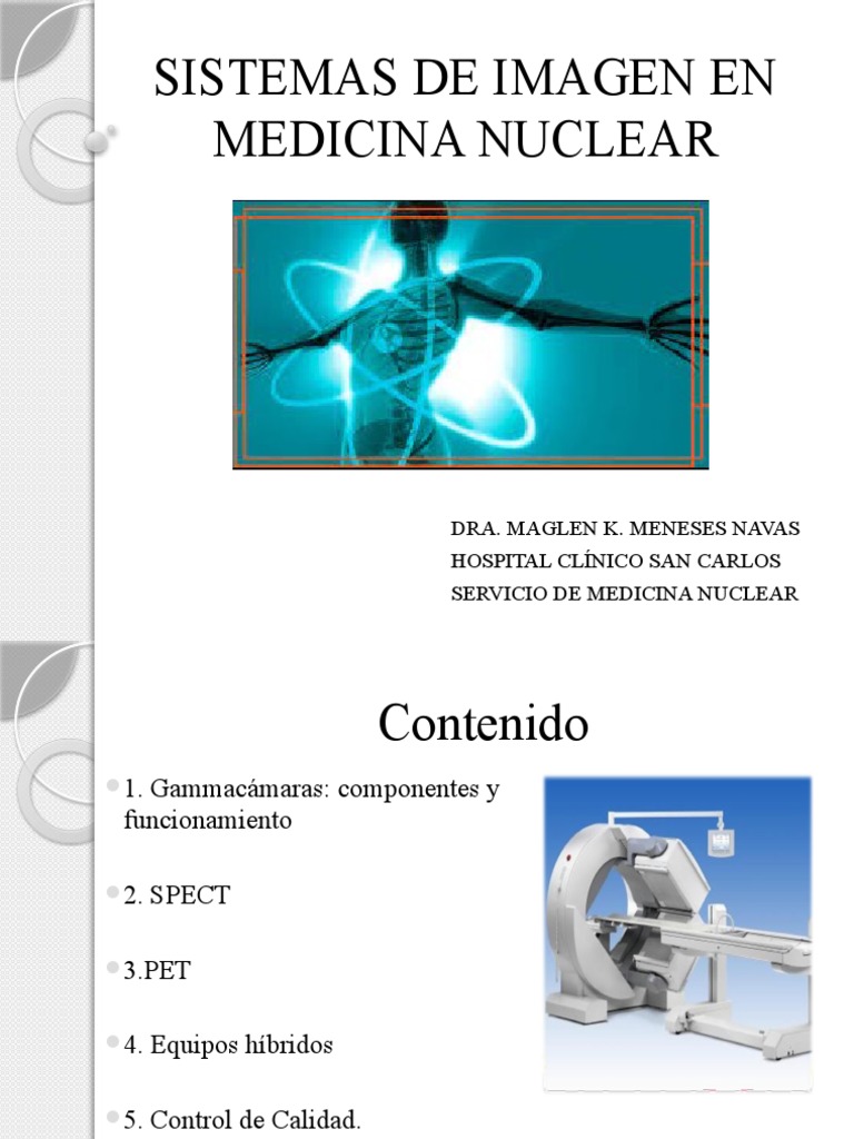 4 Clase Sistemas de Imagen Def MG | Descargar gratis PDF | Tomografía ...