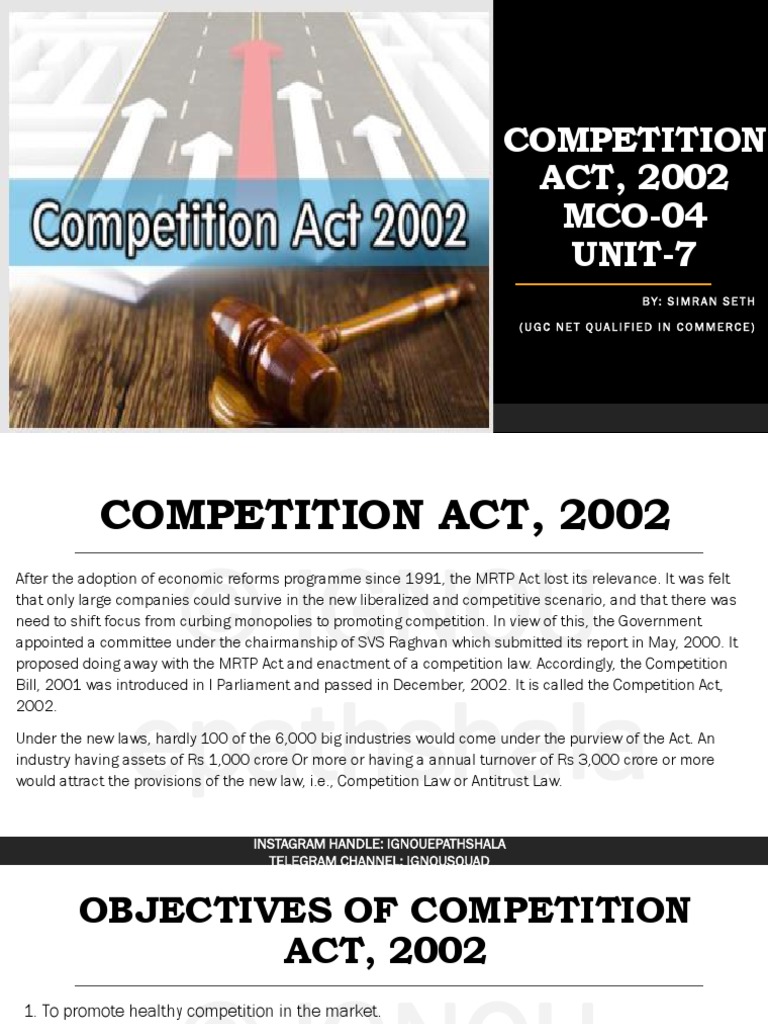 Business Environment Mco-04 Merged | PDF | Competition Law | Economies