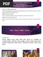 Natal Tata Ibadah 2025 B | PDF
