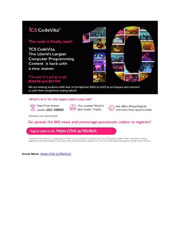 TCS CodeVita Season 10 | PDF