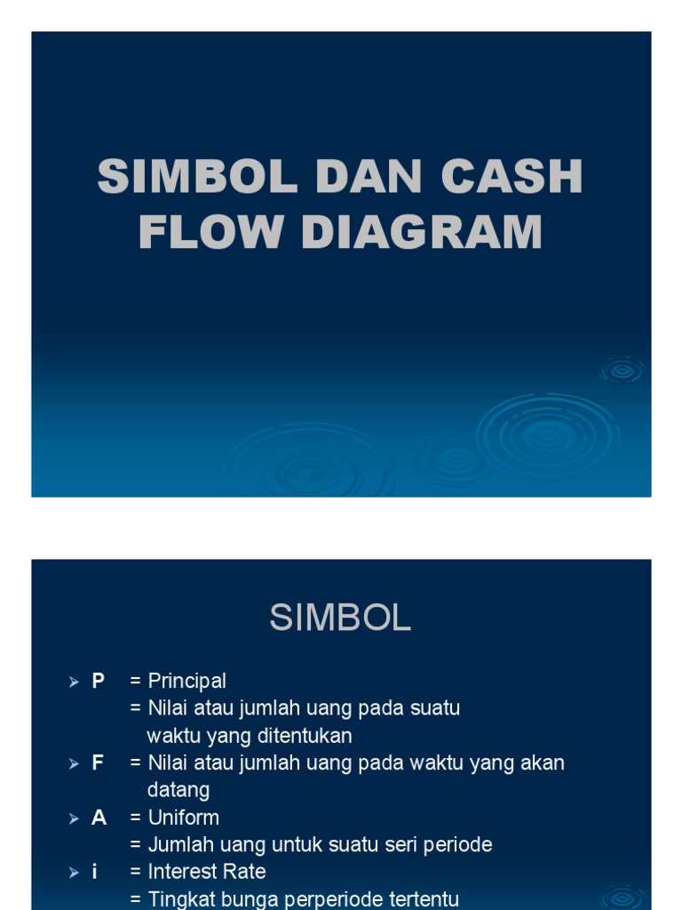 Simbol Cash Flow dan Diagramnya | PDF