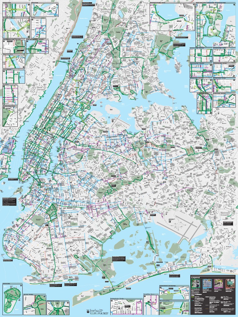 NYC Bike Map 2021 | PDF
