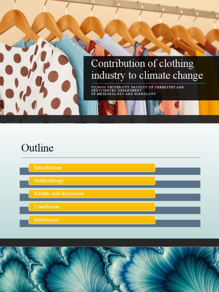 Contribution of Clothing Industry To Climate Change | PDF | Climate ...