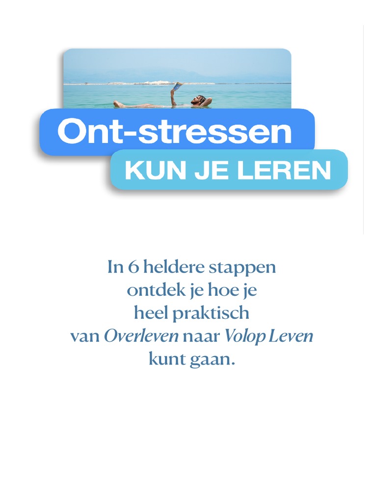 AOJ5ItQ5Ovav0qQxsFkw Ont-Stressen Kun Je Leren-eBook-editie 2.0 | PDF