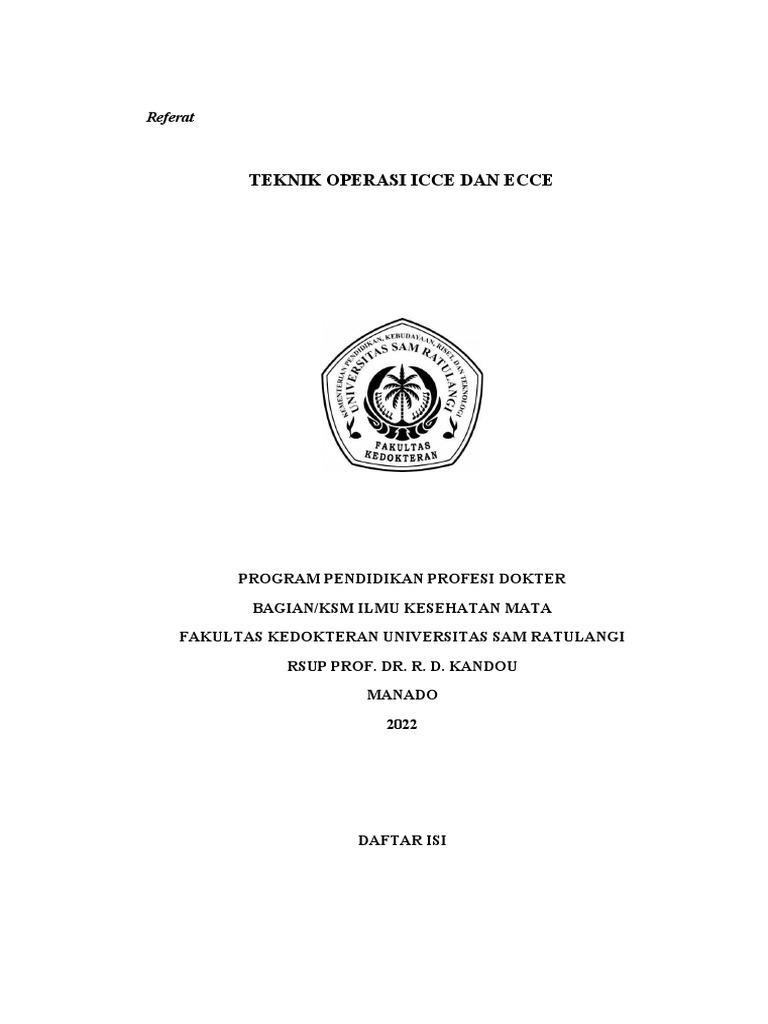 Referat Teknik Ecce Dan Icce | PDF | Sains & Matematika