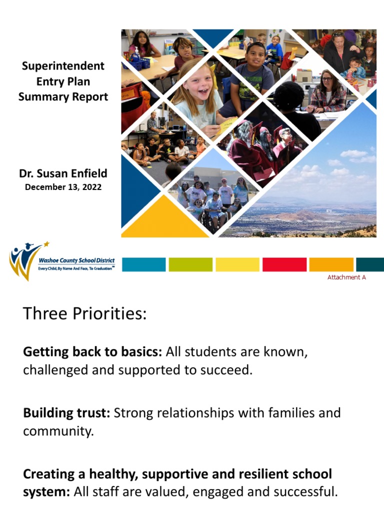 Superintendent Entry Plan Report | PDF | Strategic Planning | Teachers