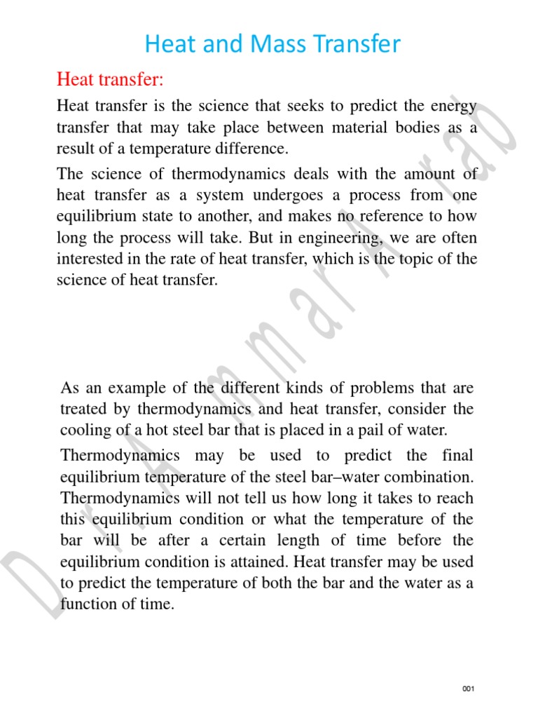 Heat and Mass Transfer Lecture3 | PDF | Heat Transfer | Thermal Conduction