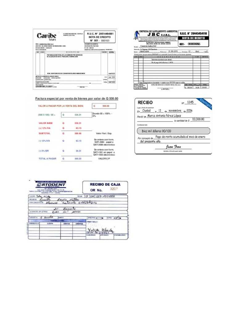 Documentos Comerciales | PDF
