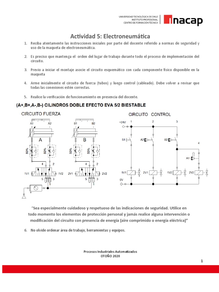 Lab. 5 Electroneumática 2 | PDF