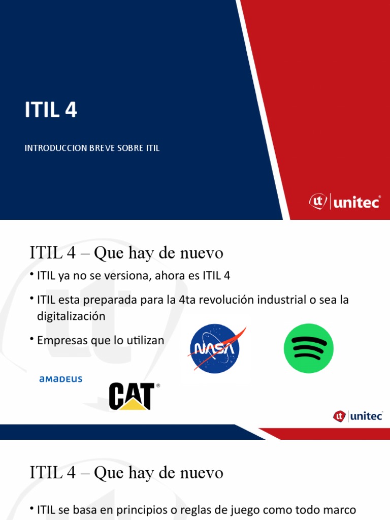 Introduccion ITIL | PDF | Itil | Business