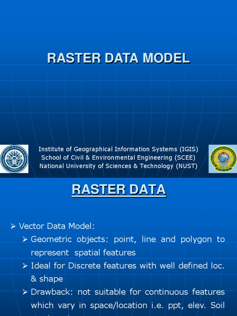 Raster Data Model Pdf Geographic Information System Lidar 5625