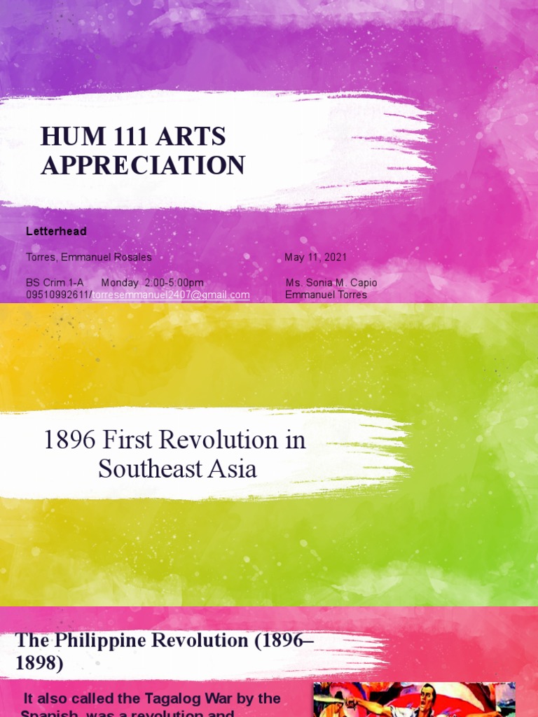 Arts Appreciation Solo Visual Arts | PDF | Paintings | Philippines