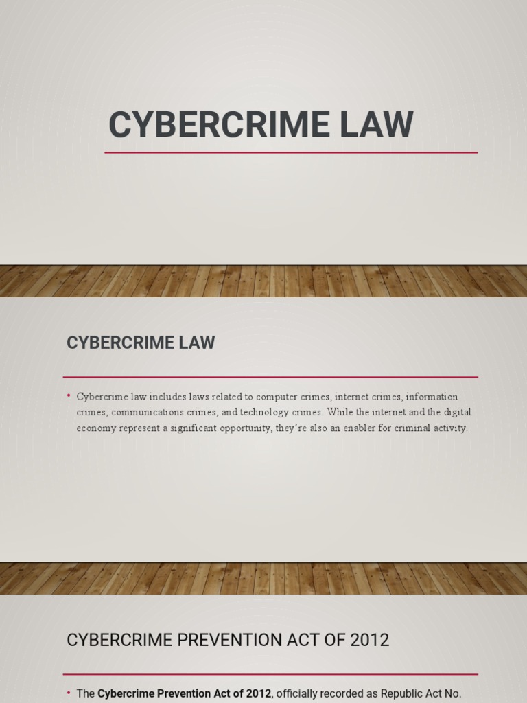 Cybercrime Law | PDF | Defamation | Child Pornography