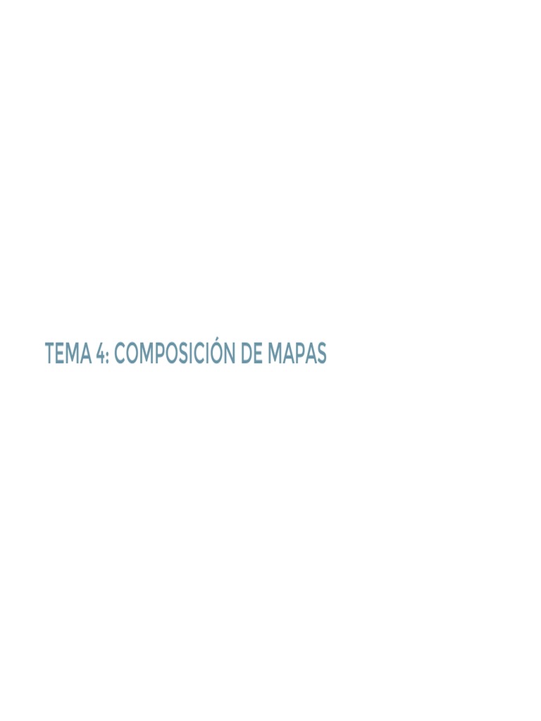 B2 Tema 4 Composición de Mapas | PDF