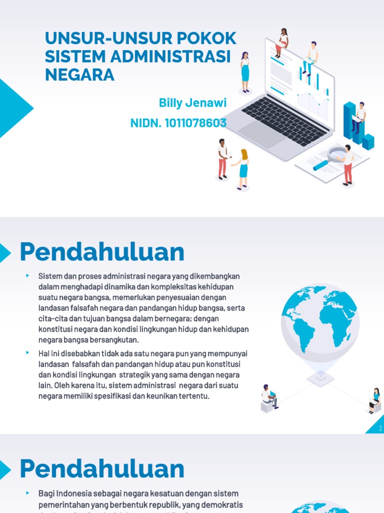 IV. Sistem Administrasi Negara - Unsur-Unsur Pokok Sistem Administrasi ...