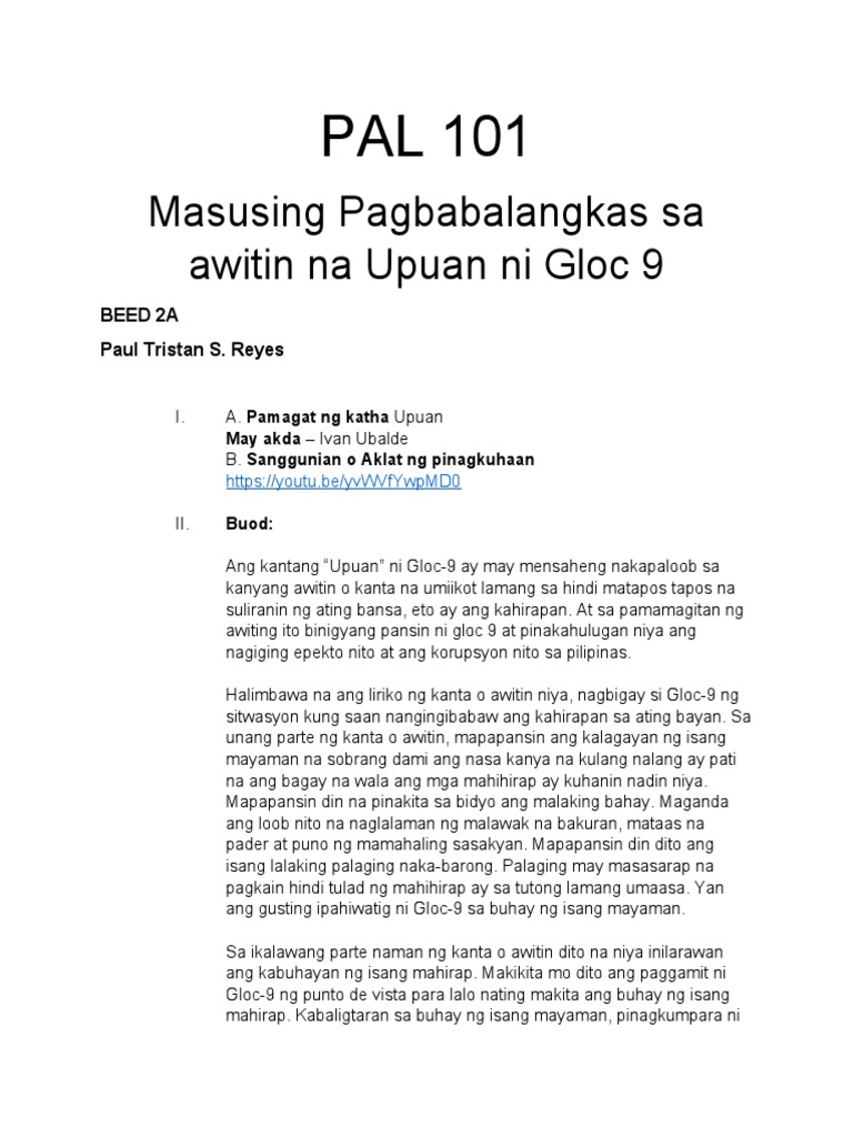 PAGBABALANGKAS | PDF