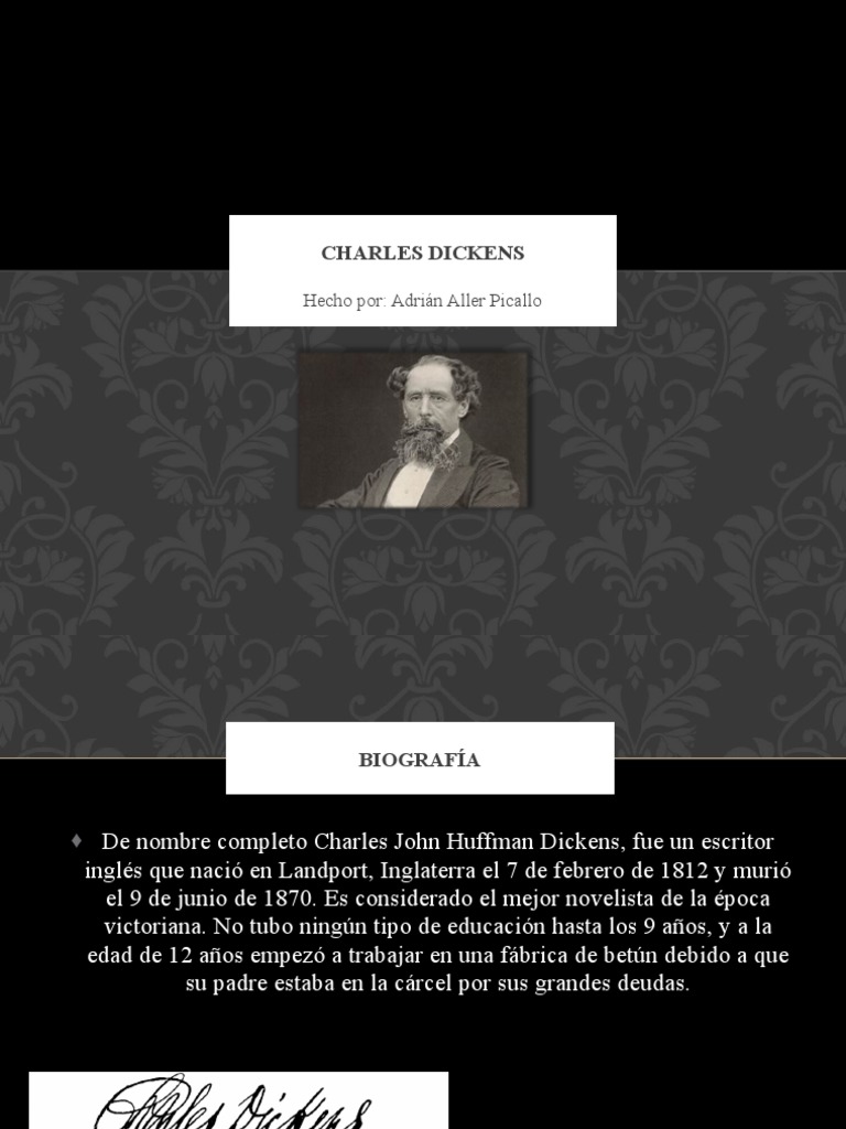 Proyecto Final Adrián Aller Picallo | PDF | Charles Dickens | Un villancico
