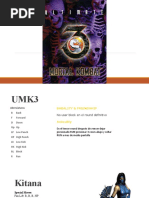 Moves List For MKP 4 1 | PDF | Characters Created