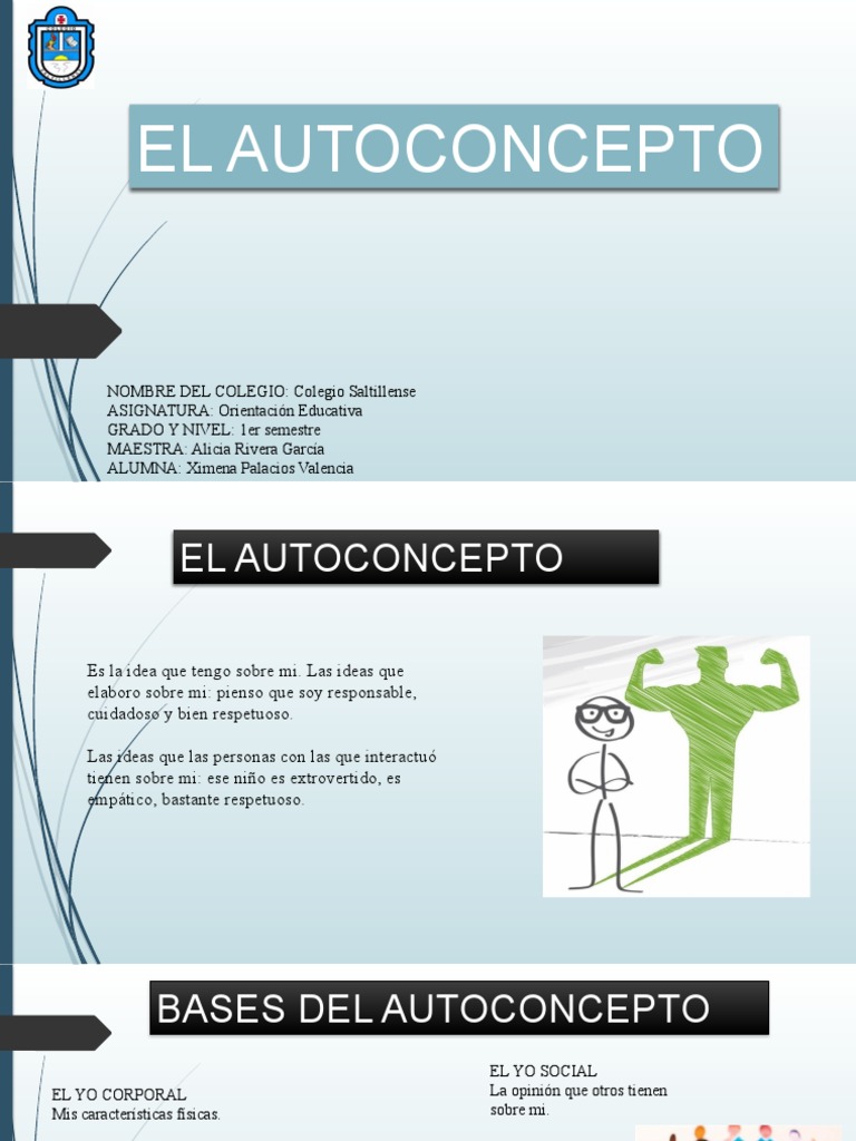 Autoconcepto y Autoestima: Claves Básicas | PDF | Autoestima | Sicología