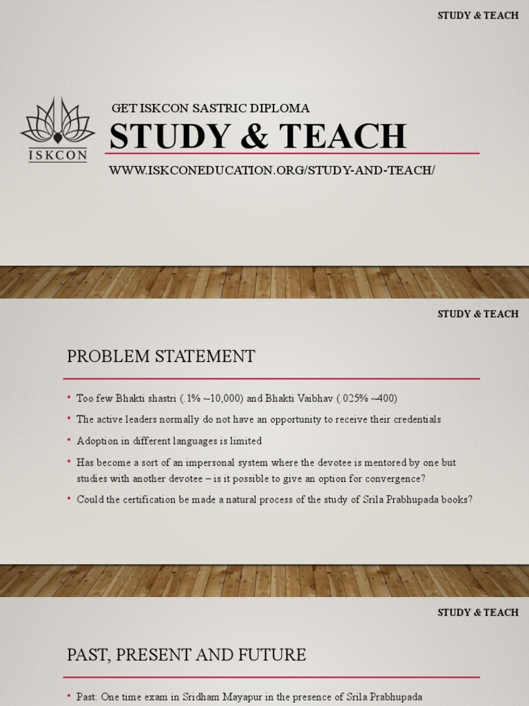 Study and Teach Program Guidelines Version 5 | PDF | Test (Assessment ...