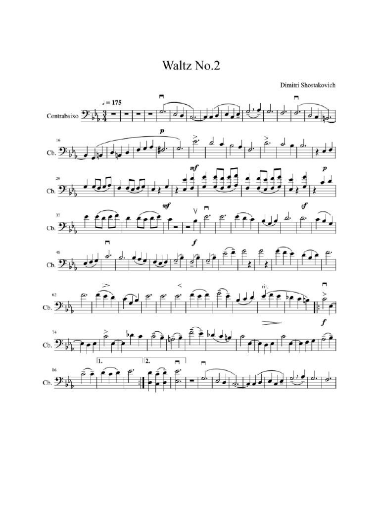 Waltz No. 2 | PDF