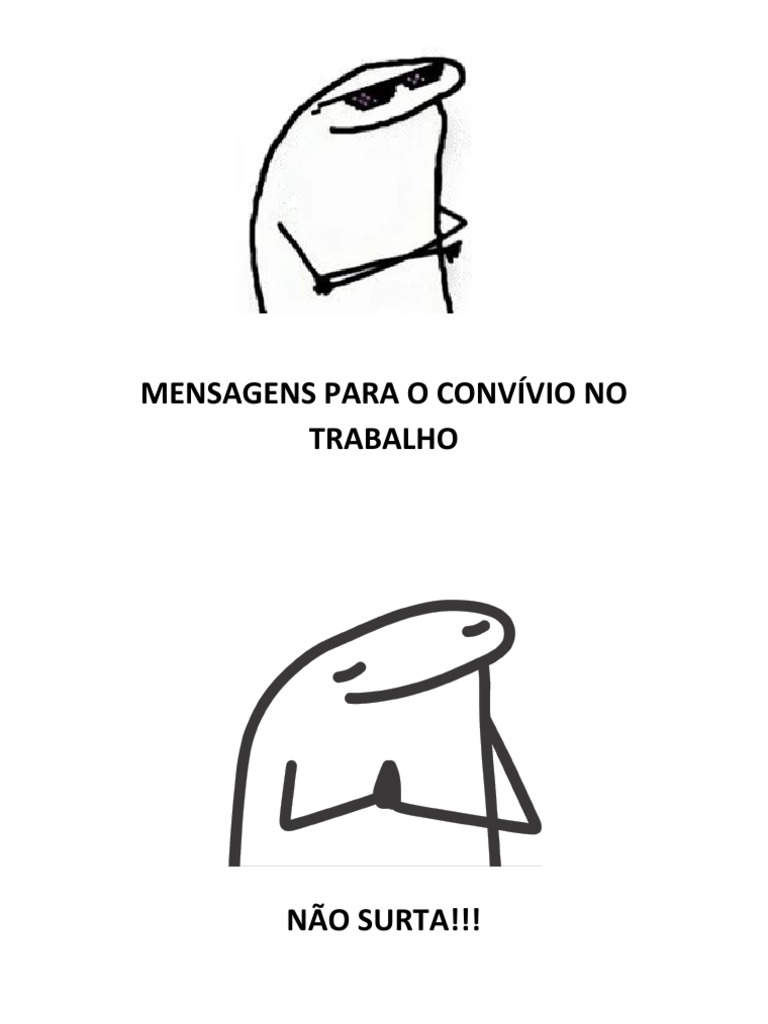 Mensagens para o Convívio No Trabalho Florks | PDF