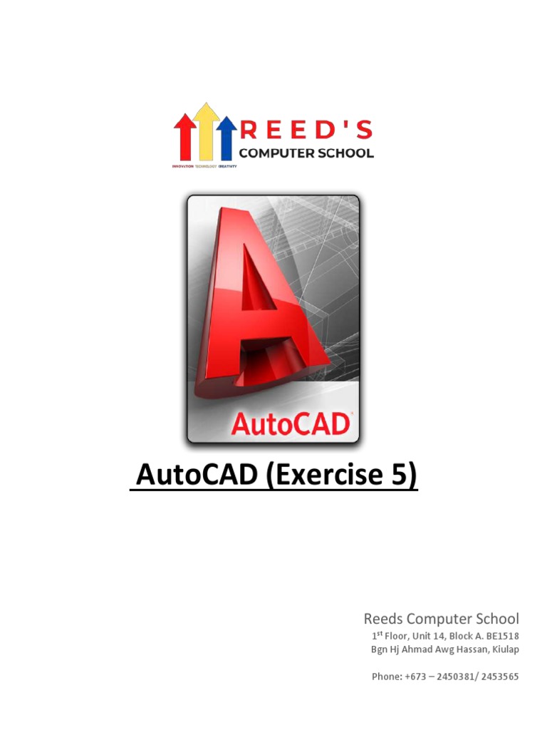 AutoCAD (Excercise 5) | PDF
