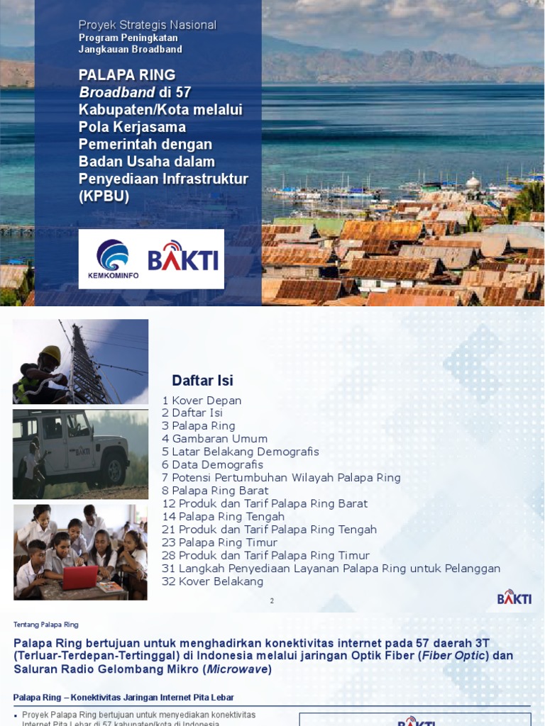 HTTPSWWW - Baktikominfo.idassetsuploadsar Palapa Ring Sept 2021-Min PDF | PDF