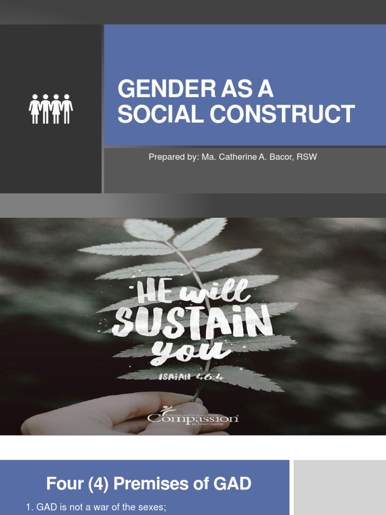 Understanding Gender Constructs | PDF | Gender | Gender Studies