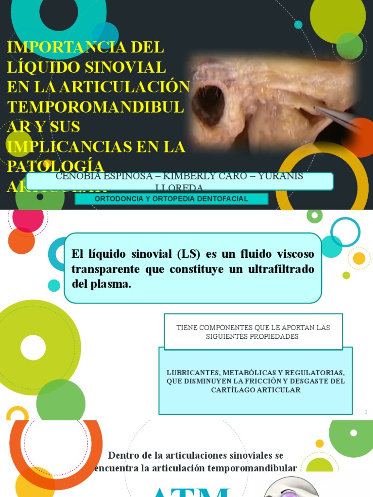 Importancia Del Liquido Sinovial | PDF | Articulación | Biología Celular