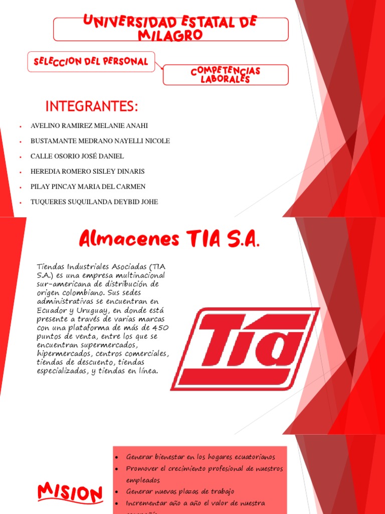 Almacenes TIA S | PDF | Economias | Business