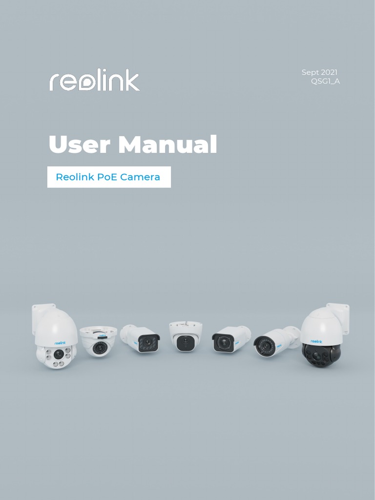 Reolink PoE Camera User Manual | PDF | File Transfer Protocol | Camera
