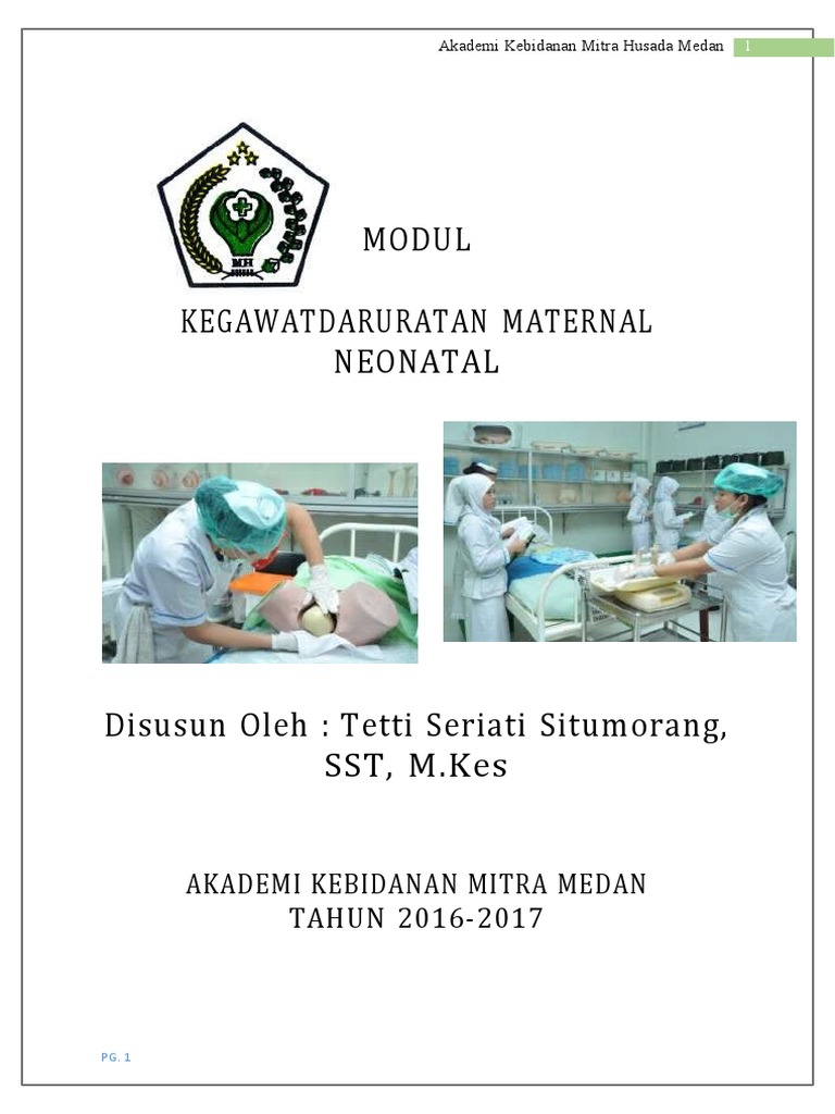 Modul Kegawatdaruratan Maternal Neonatal | PDF