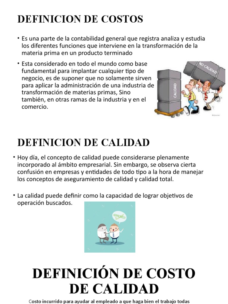 Costos Calidad.1 | PDF
