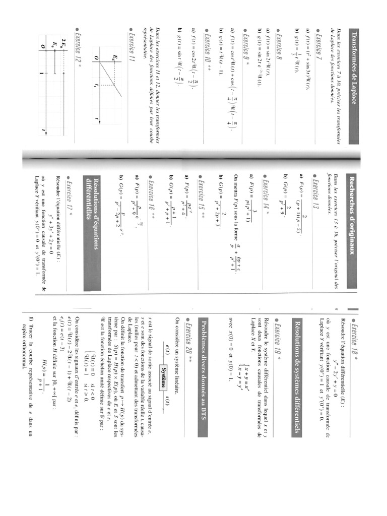 Exos Laplace | PDF