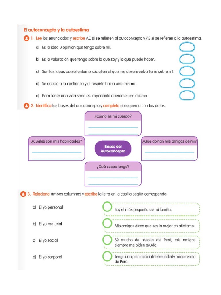 Autoconcepto y Autoestima-Al | PDF