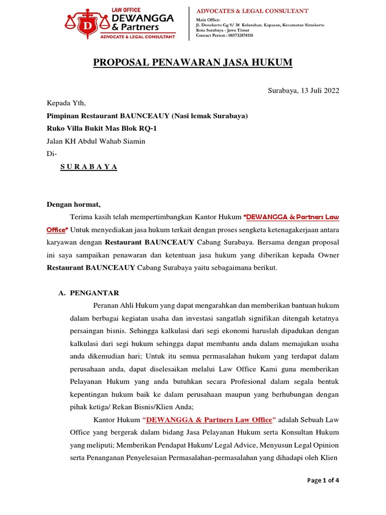 PPJH Baunceauy - Phi | PDF | Hukum