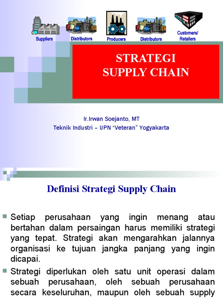 Pertemuan Ke 4 Dan 5 Strategi Supply Chain | PDF | Bisnis | Teknologi ...