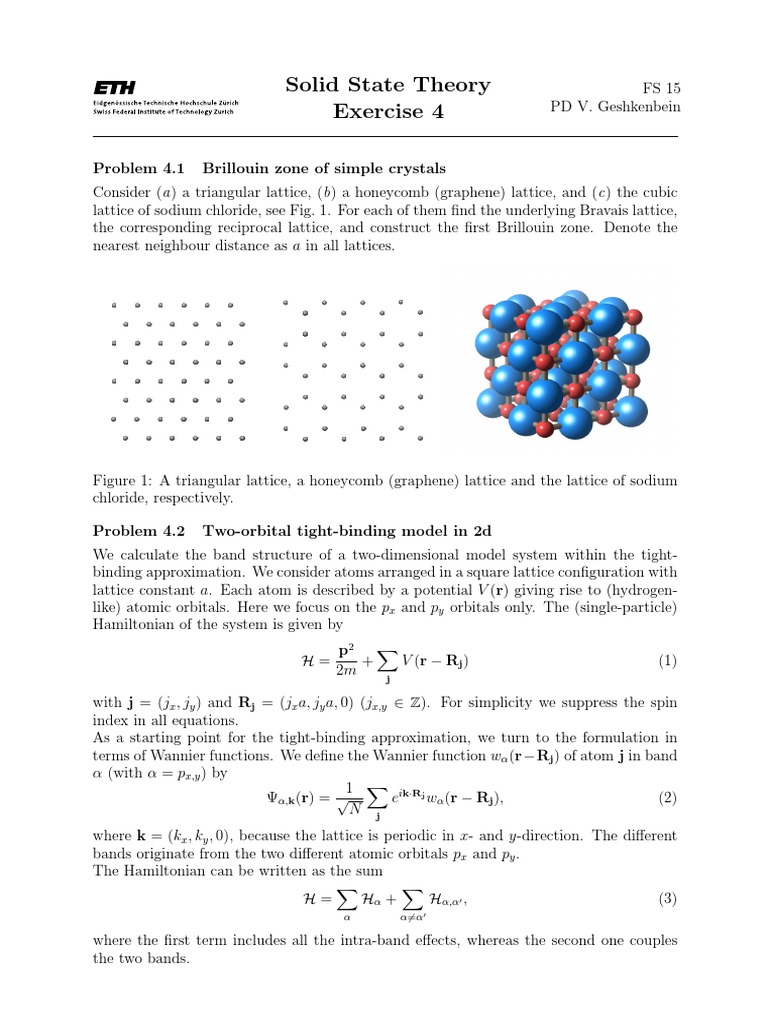 Understanding the Band Structure of Two-Dimensional Crystals Through ...